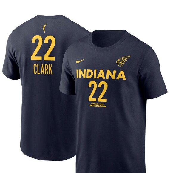Nike | Tops | Nike Caitlin Clark Navy Indiana Fever 224 Wnba Draft ...
